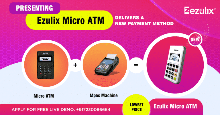 (Updated) Ezulix Micro ATM-Combo of mATM & mPOS Machine