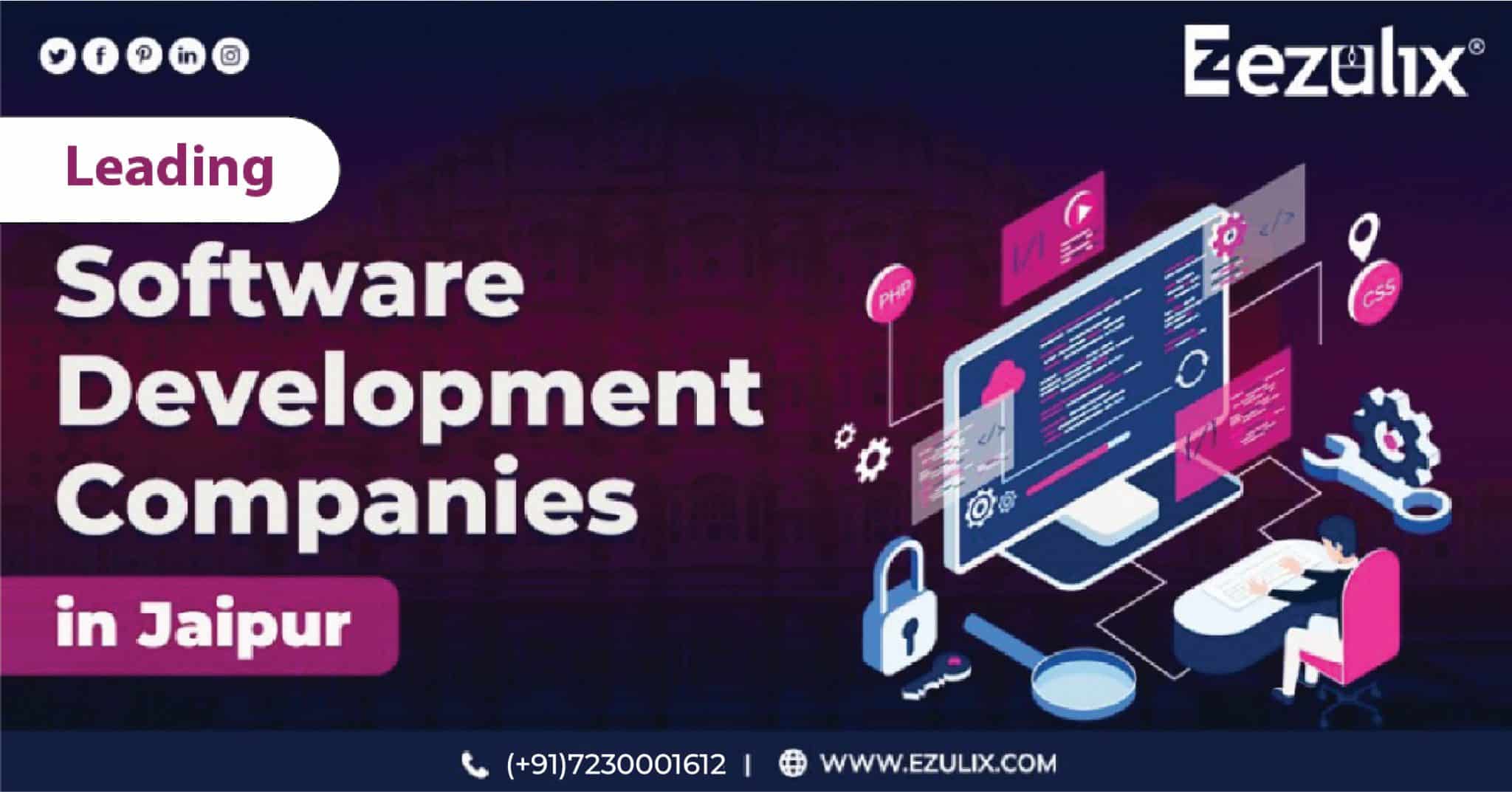 Top Software Development Companies in Jaipur - Ezulix